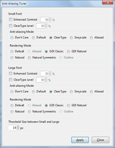 Fix Blurry Fonts in Firefox 4 With Anti-Aliasing Tuner